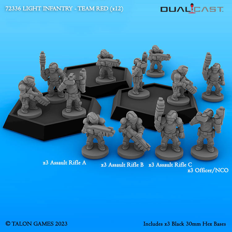 72336 LIGHT INFANTRY - TEAM RED – Talon Games